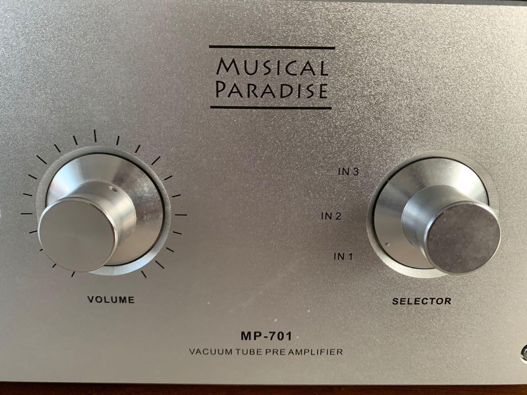 Musical Paradise MP-701 tube pre amplifier, Audio, Other Audio ...