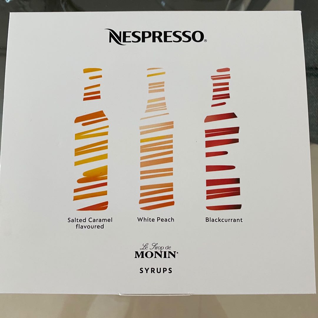 Nespresso syrups set ( trio), Food & Drinks, Beverages on Carousell