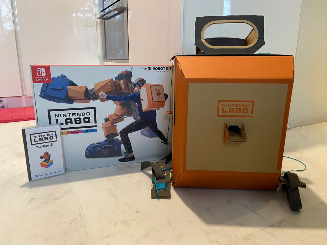 Nintendo Labo Toy Con Robot Kit, Toys & Games, Video Gaming, Gaming ...