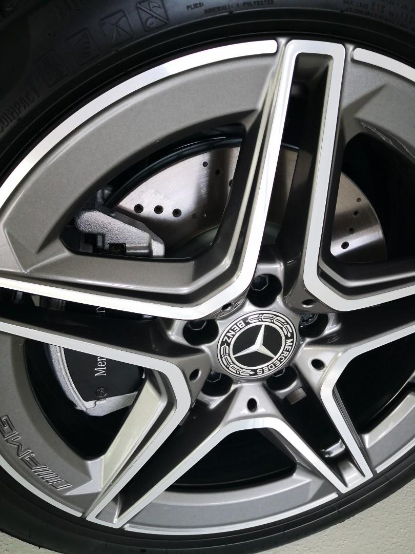 Orginal 18" AMG rims, Car Accessories, Tyres & Rims on Carousell