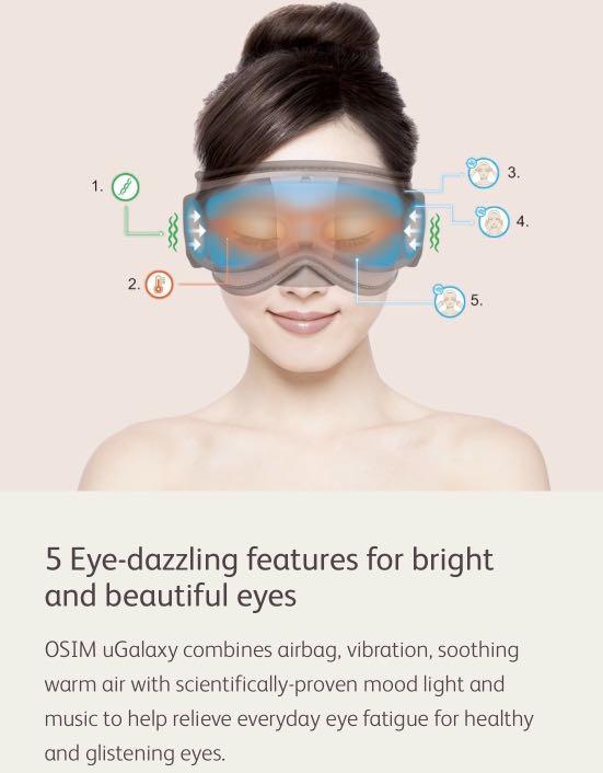 Osim uGalaxy Eye Massager, Assistive Devices, Personal Care & Dressing ...