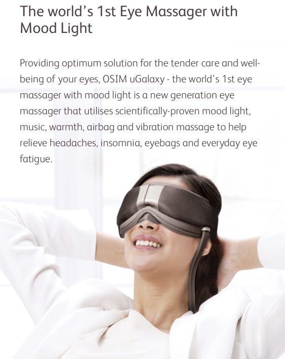 Osim uGalaxy Eye Massager, Assistive Devices, Personal Care & Dressing ...