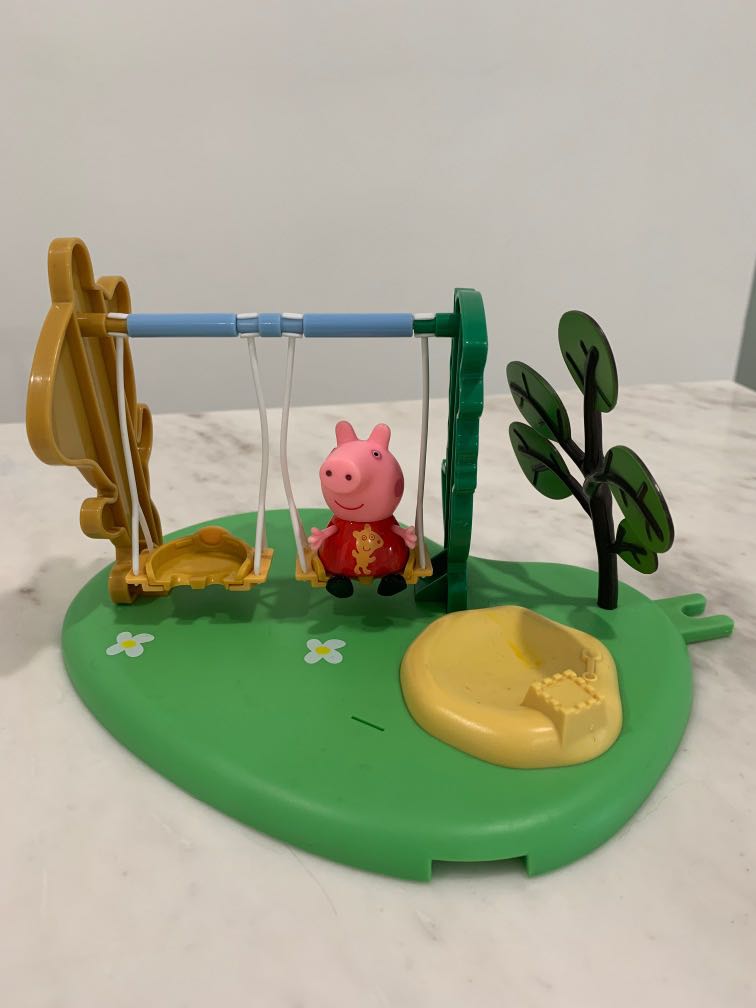 Peppa Pig Playground set, Babies & Kids, Toys & Walkers on Carousell