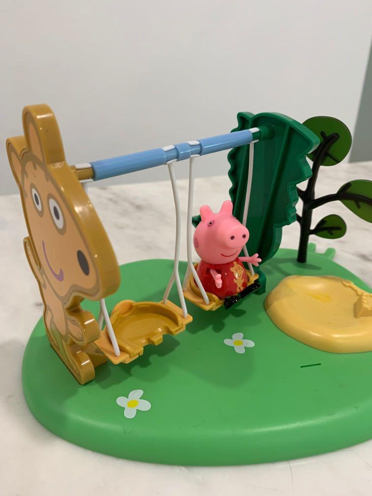 Peppa Pig Playground set, Babies & Kids, Toys & Walkers on Carousell