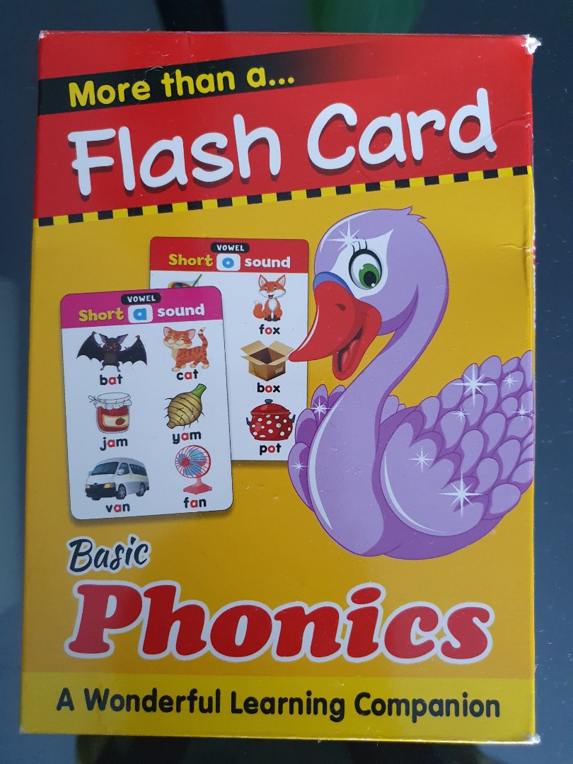 Phonics Flash Card, Hobbies & Toys, Books & Magazines, Children's Books ...