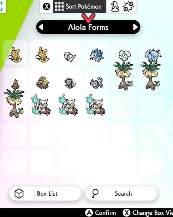 Pokemon Sword Shield All SQUARE SHINY Forms, Video Gaming, Video Games ...