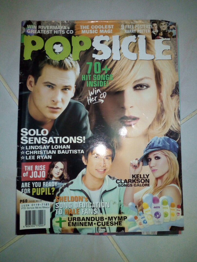 popsicle magazine lee ryan of blue on the cover, Hobbies & Toys, Books ...