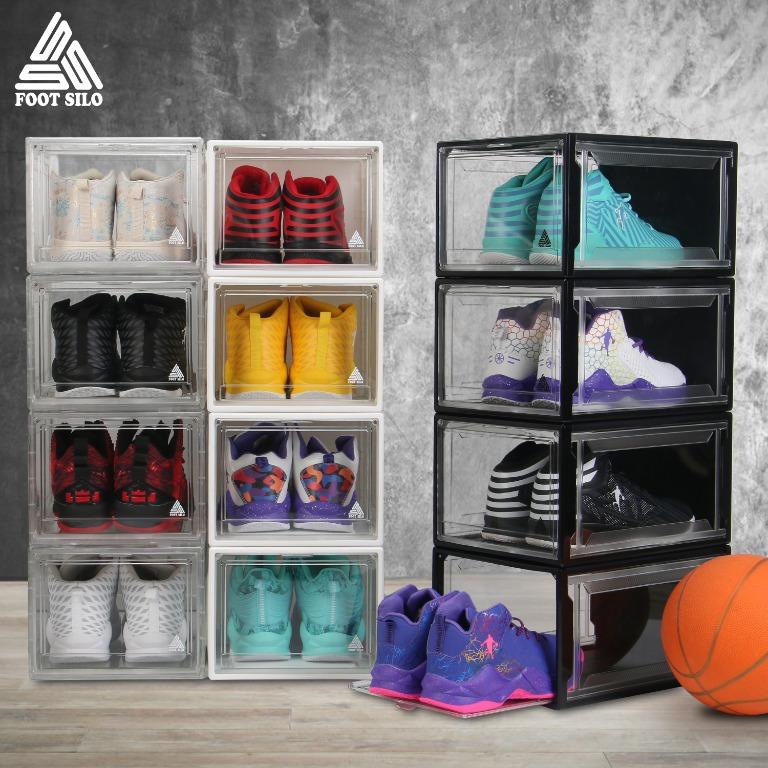 Foot Silo Stackable Shoe Box | Premium Sneakers Shoe Rack | Ultimate ...