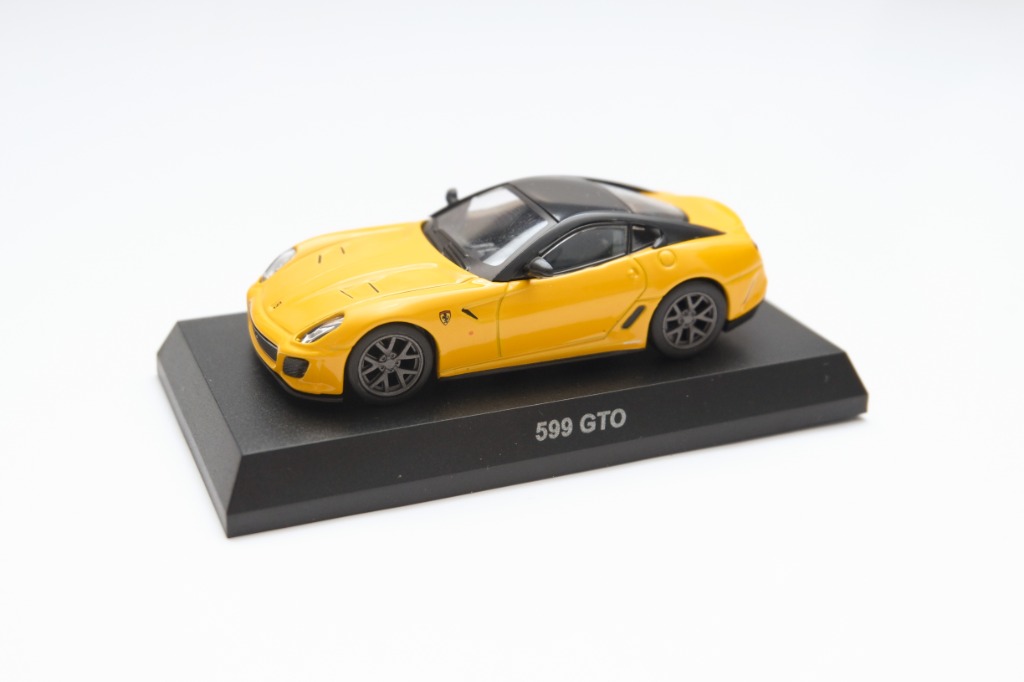 [PRE-ORDER] Kyosho Ferrari 599 GTO Yellow | 1/64 Diecast, Hobbies ...