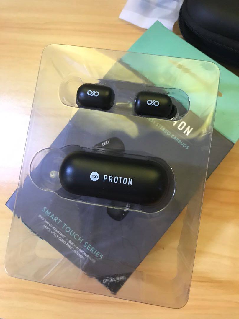 Proton True Wireless Stereo Earbuds, Audio, Earphones on Carousell
