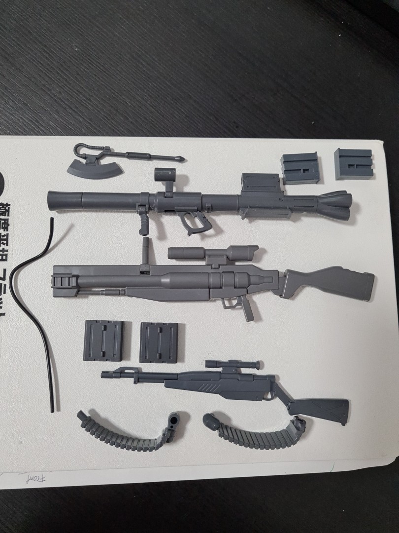 Random weapons for Gundam gunpla, Hobbies & Toys, Toys & Games on Carousell