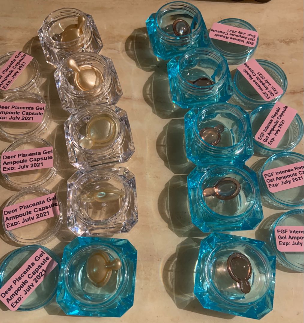 Sample Gel Capsules, Health & Beauty, Face & Skin Care on Carousell
