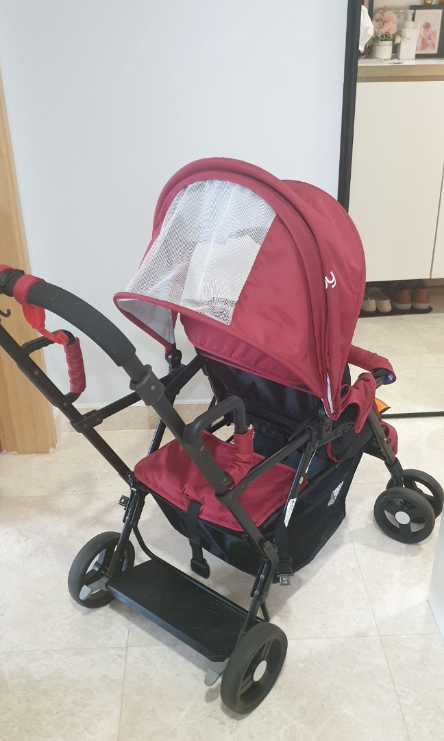 Seebaby double stroller, Babies & Kids, Going Out, Strollers on Carousell