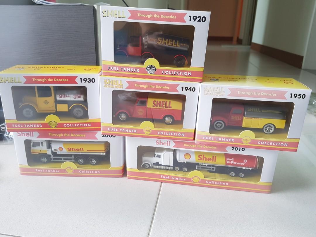 Shell vintage fuel tankers, Hobbies & Toys, Toys & Games on Carousell