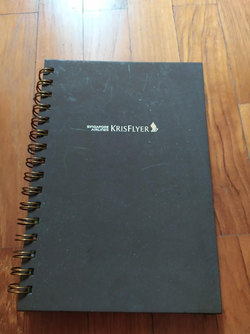 SIA KrisFlyer Note book, Hobbies & Toys, Memorabilia & Collectibles ...