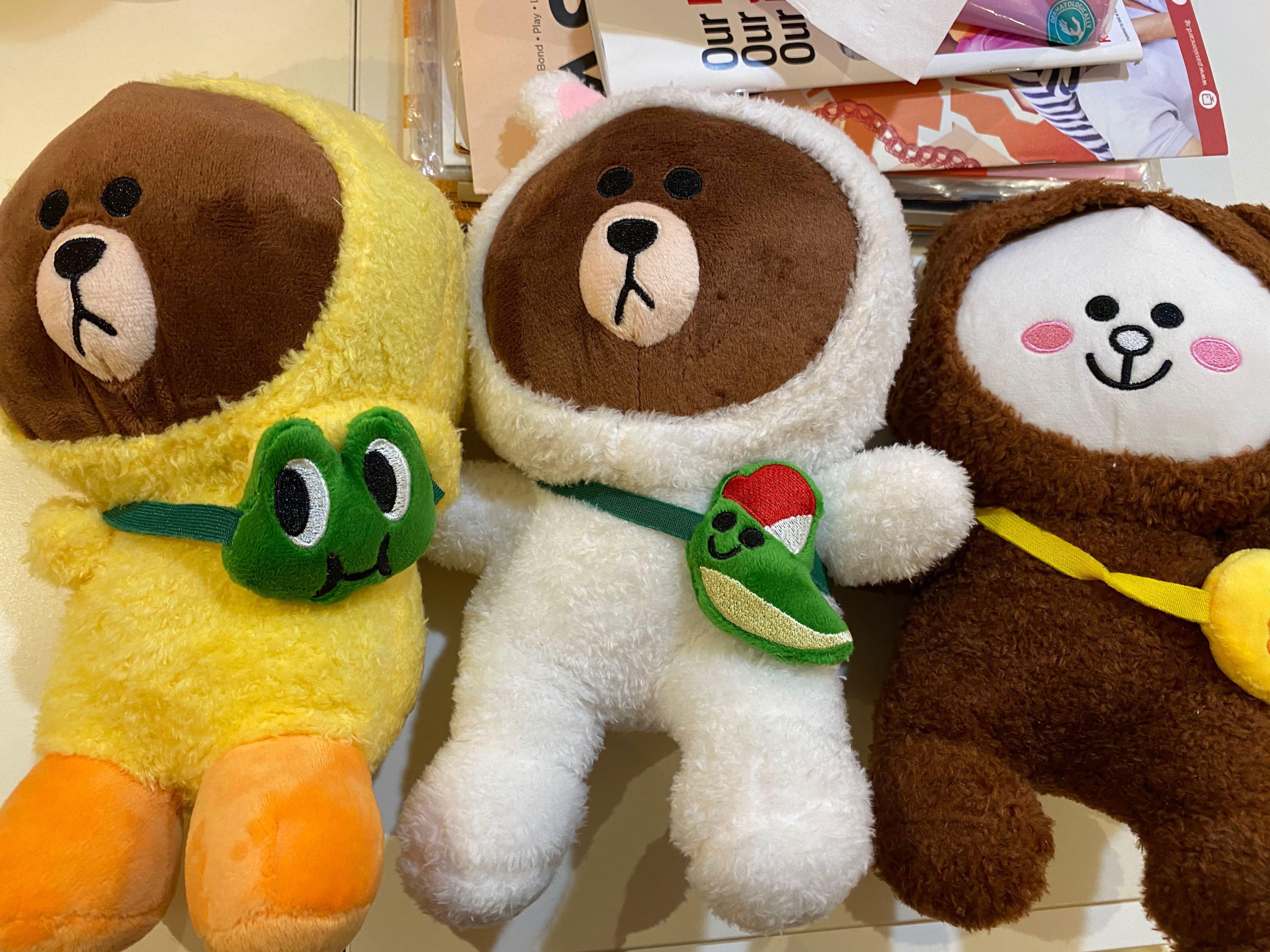 Small line bears, Hobbies & Toys, Toys & Games on Carousell