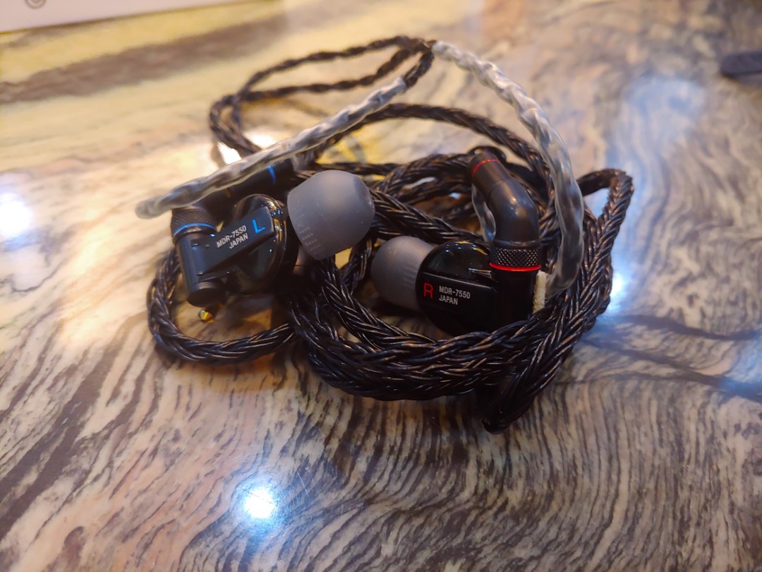 Sony MDR-7550 Tapemodded, Audio, Headphones & Headsets on Carousell