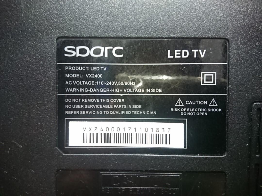 Sparc 24 inch HD TV for sale, TV & Home Appliances, TV & Entertainment ...