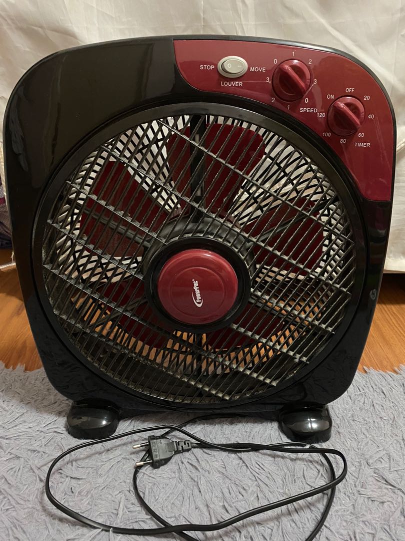 Table Fan Powerpac, Furniture & Home Living, Lighting & Fans, Fans on ...