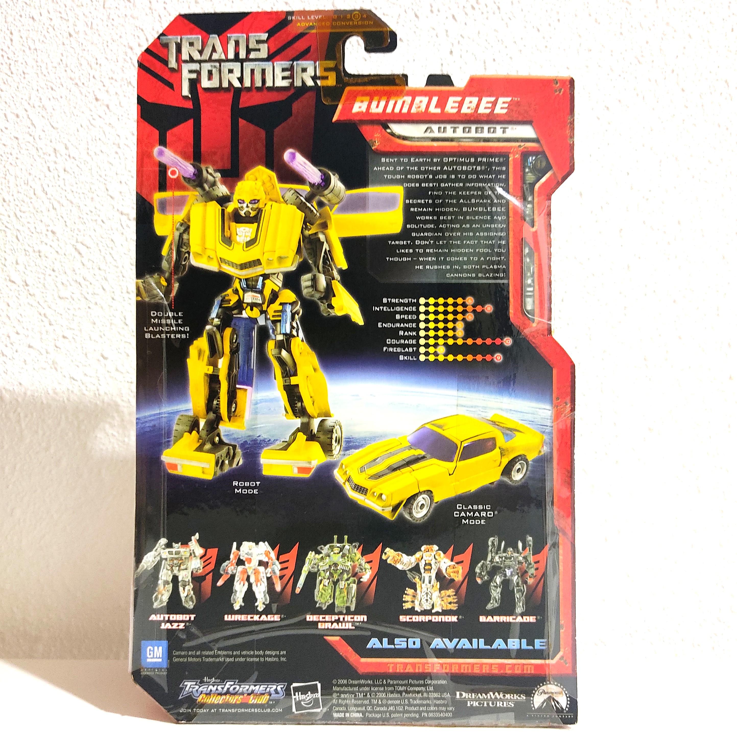 TAKARA TOMY Bumblebee Transformers Movie 1 (2007) Automorph Technology ...