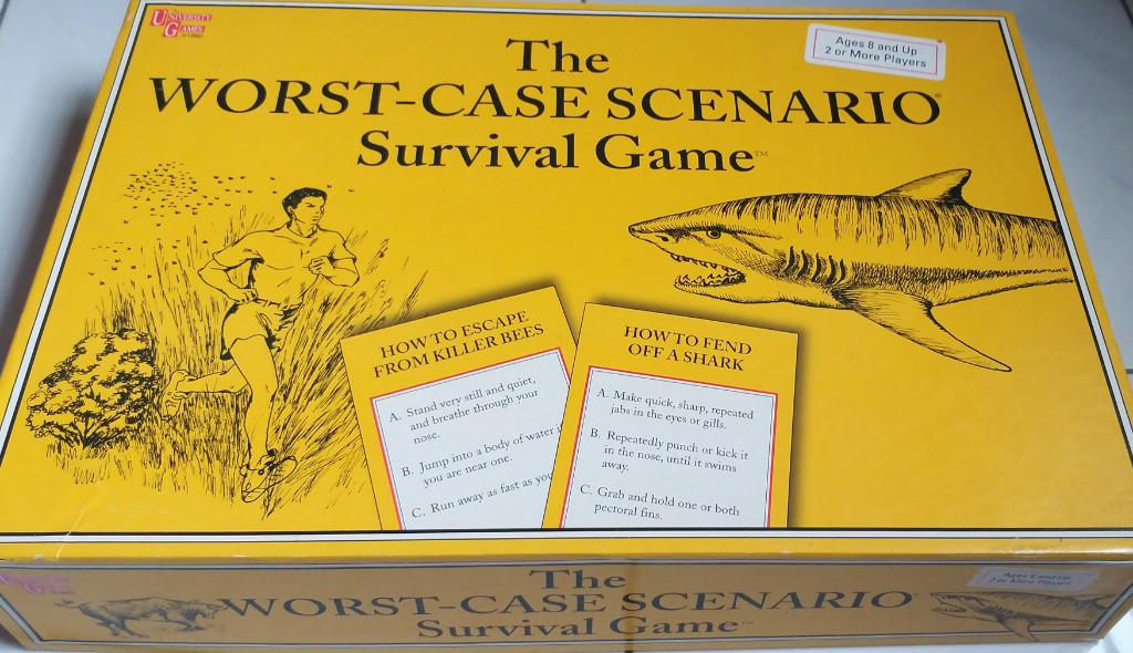 The Worst Case Scenario Survival Game Hobbies And Toys Toys And Games On