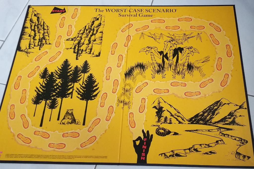 The Worst Case Scenario Survival Game Hobbies And Toys Toys And Games On