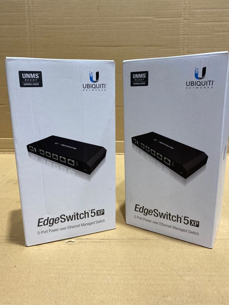 Ubiquiti- Edge switch 5 XP, Computers & Tech, Parts & Accessories ...