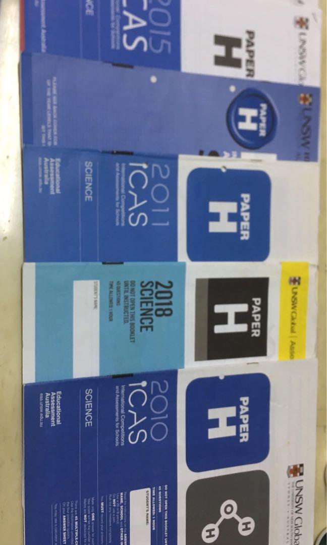 UNSW Global ICAS Paper - English - Math - Science - Digital Technology ...