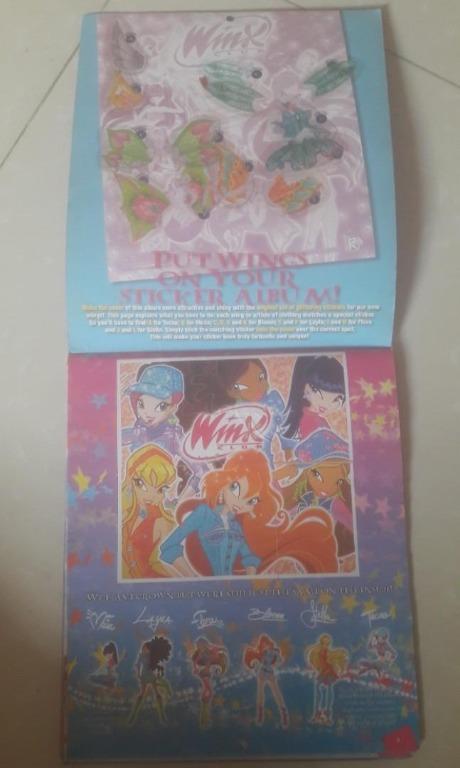 Panini Winx Club Sticker Album ( Completed ), Hobbies & Toys ...