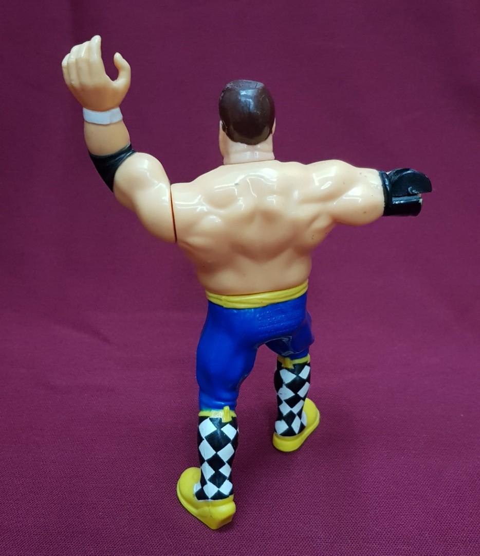 WWF Jim "The Anvil" Neidhart with Anvil Flattener action (1993 ...