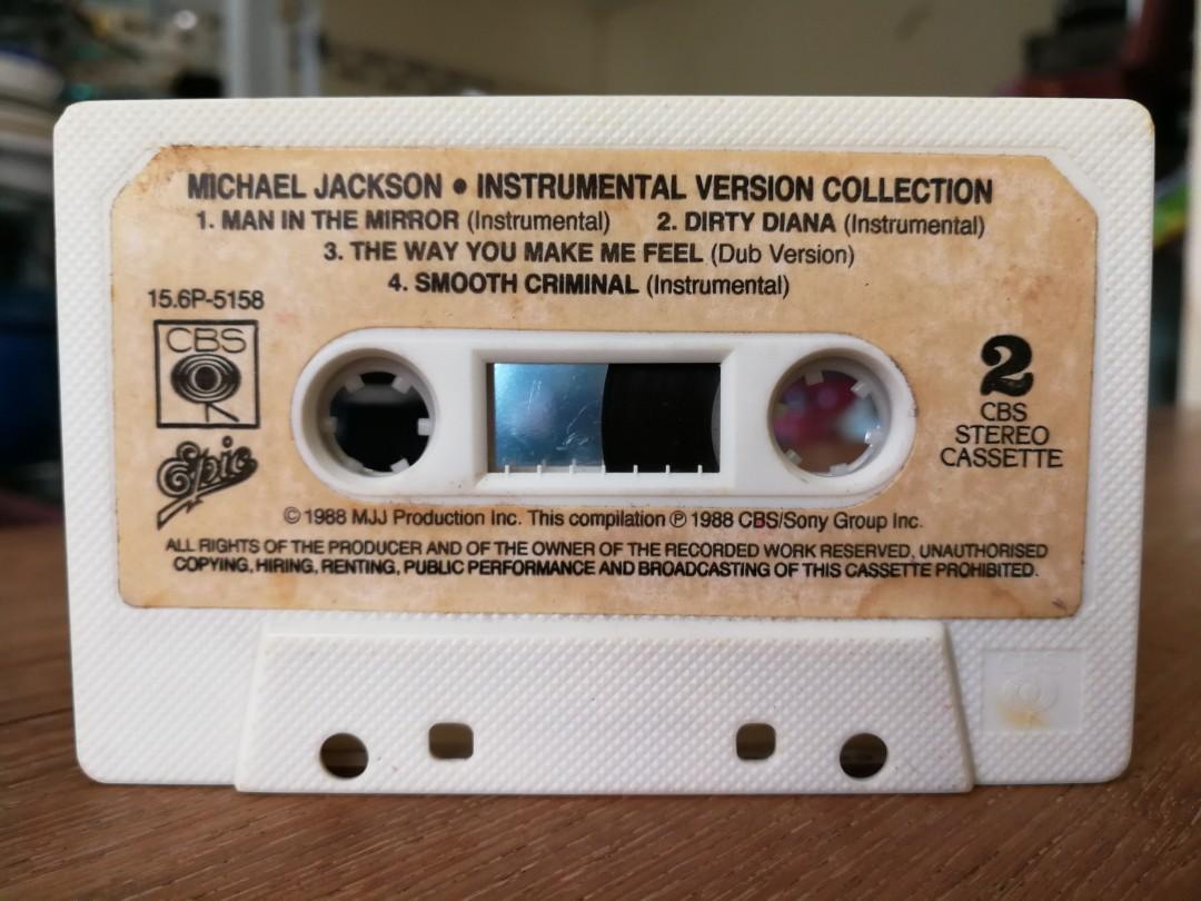 1988 Ultra Rare MICHAEL JACKSON - Instrumental Version Collection ...