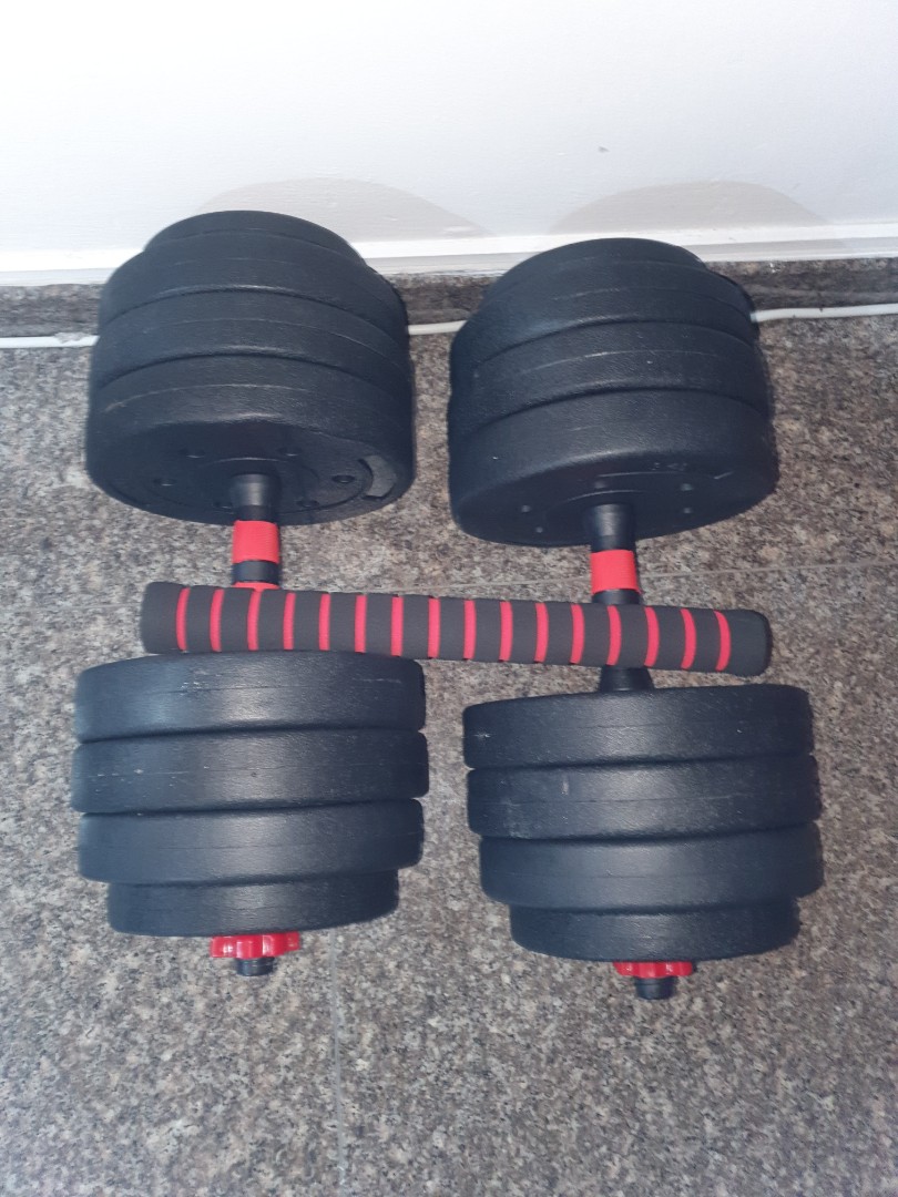 40 KG dumbbell, Sports, Weights & Gym Equipment on Carousell