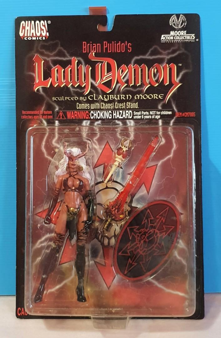 Chaos comics Action Collectible set - Lady Death, Purgatori, Lady Demon ...