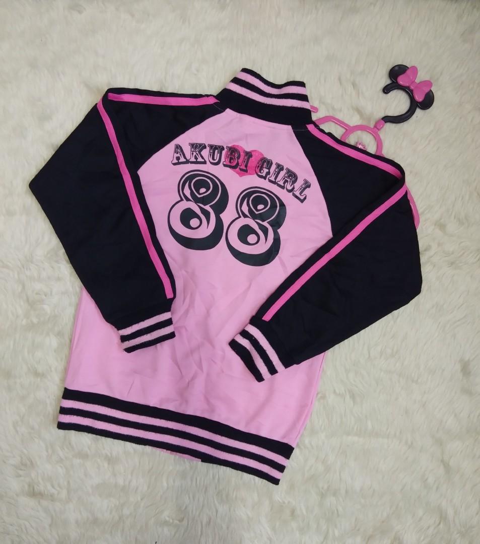 AKUBI GIRL | Girl Kids Bomber Jacket, Babies & Kids, Babies & Kids ...
