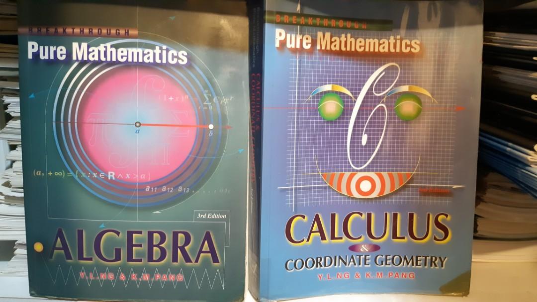 AL Applied Maths Pure Maths M1 M2 參考書 Mathematics 補習notes 中六 中五 中四 數學書 ...