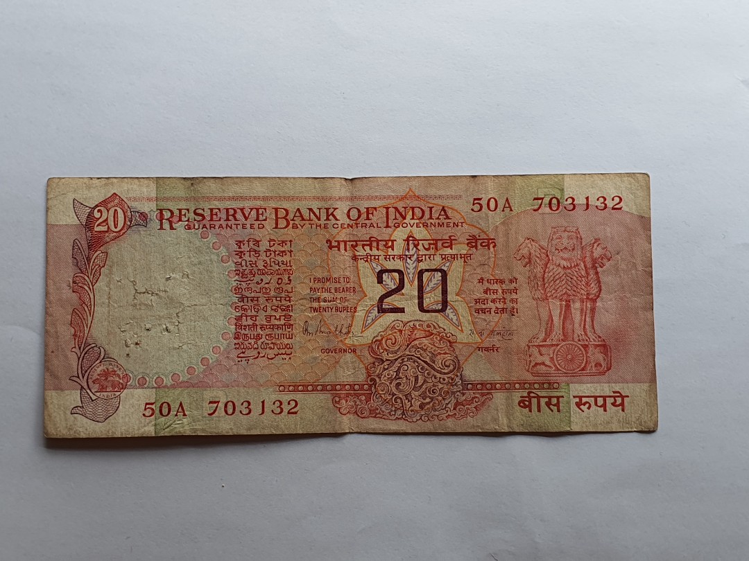 Antique Indian Rs 20 Note (Rare in Malaysia) #IAmBoss, Hobbies & Toys ...