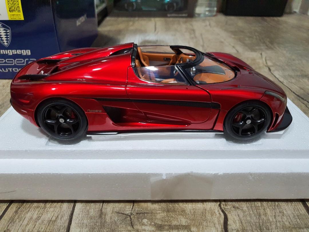 INSTOCK Autoart Koenigsegg Regera Red, Hobbies & Toys, Toys & Games on ...