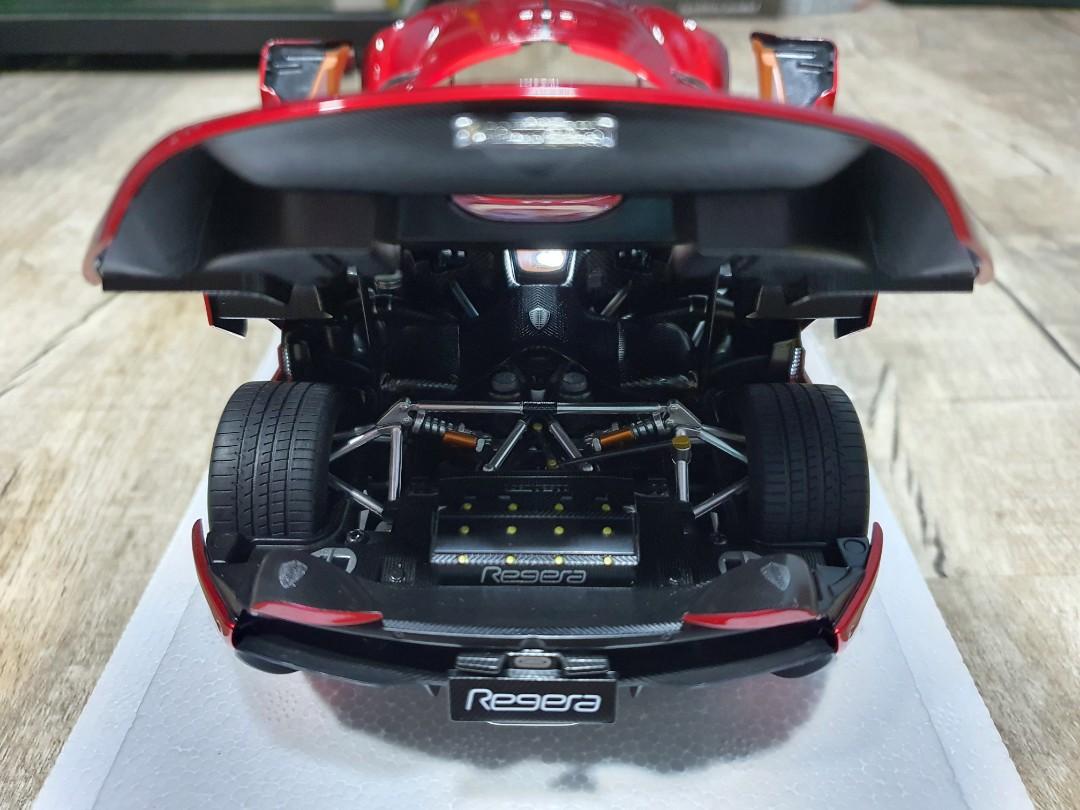 INSTOCK Autoart Koenigsegg Regera Red, Hobbies & Toys, Toys & Games on ...