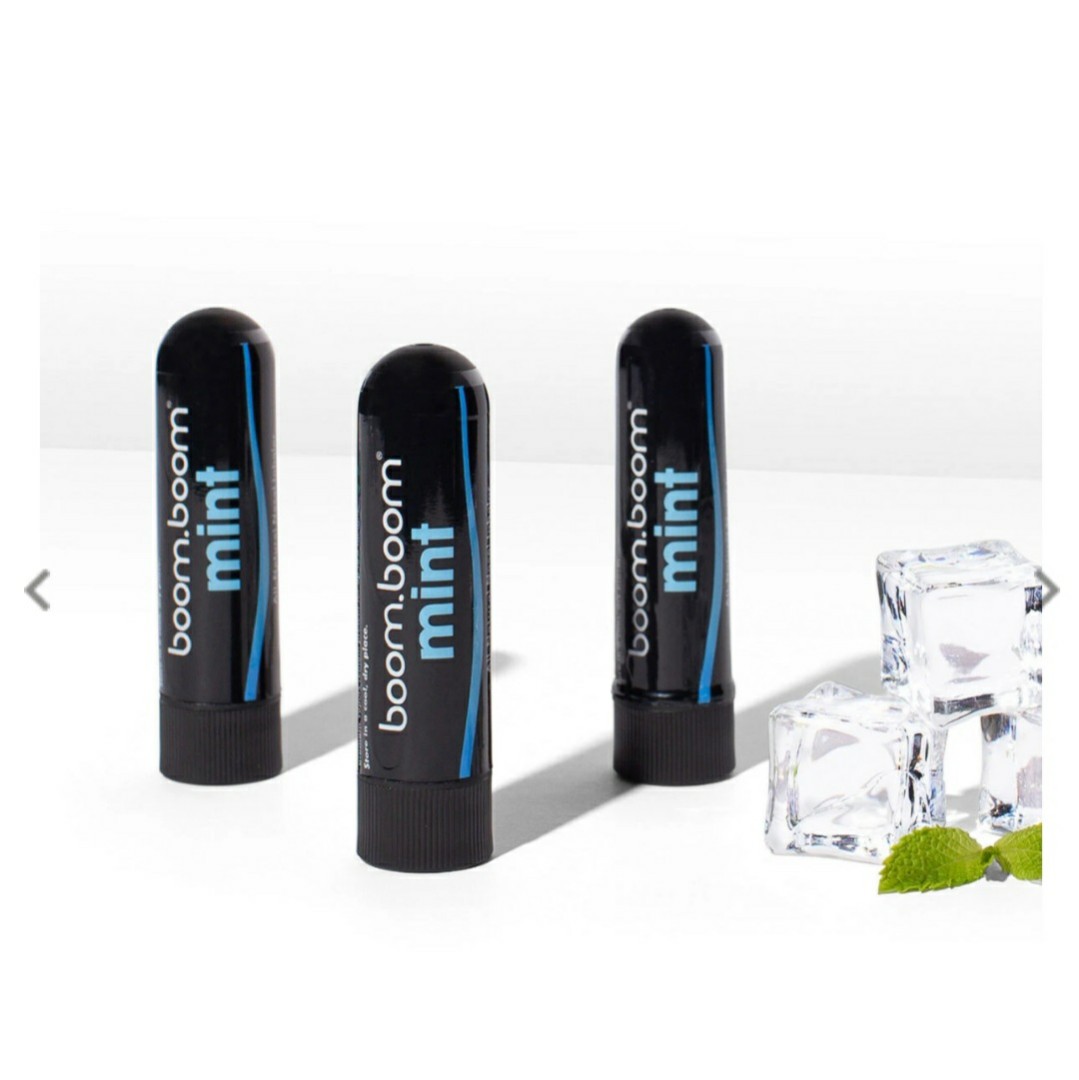 Boom Boom Mint Drop Nasal Inhaler Made in USA, Beauty & Personal Care ...