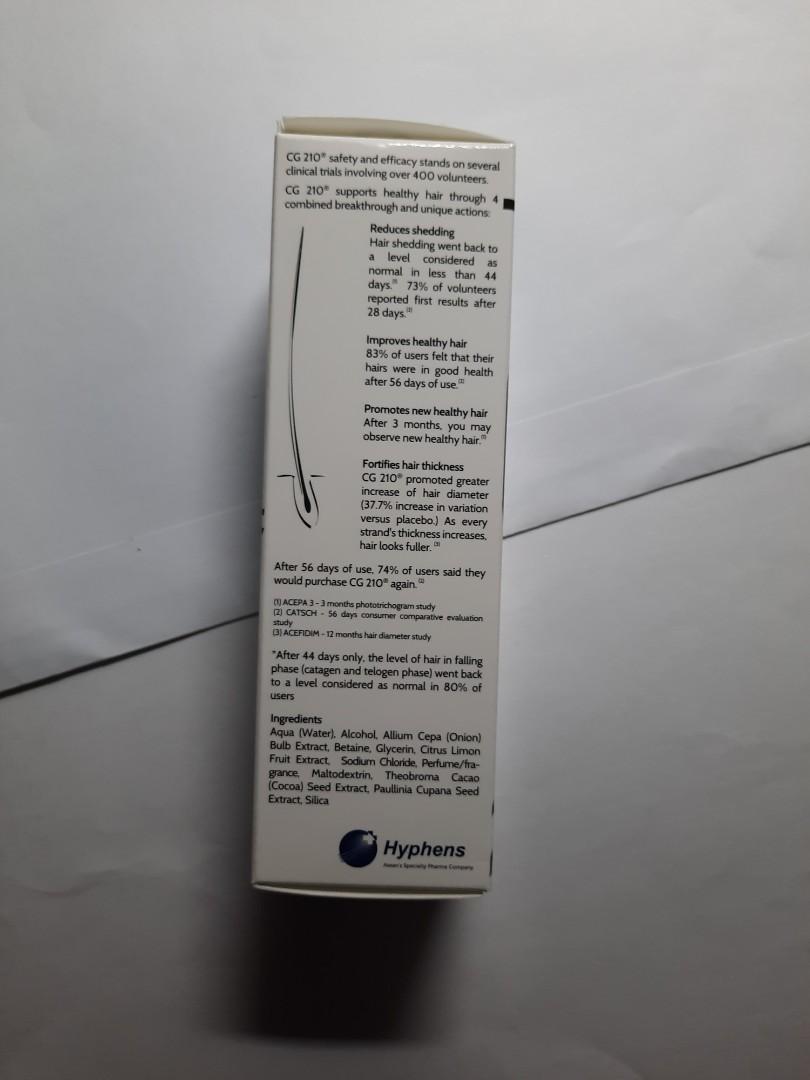 Cg210 Hair and Scalp Essence Men, Everything Else on Carousell