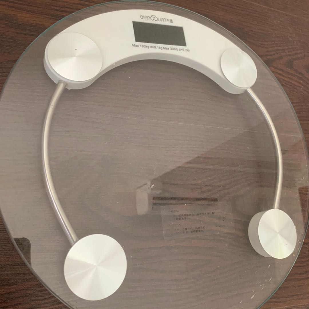 chargeable body weight scale, Health & Nutrition, Health Monitors ...