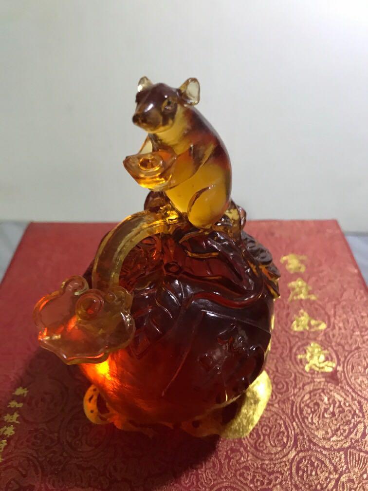 Crystal Fortune Rat, Women's Fashion, Jewelry & Organisers, Precious ...