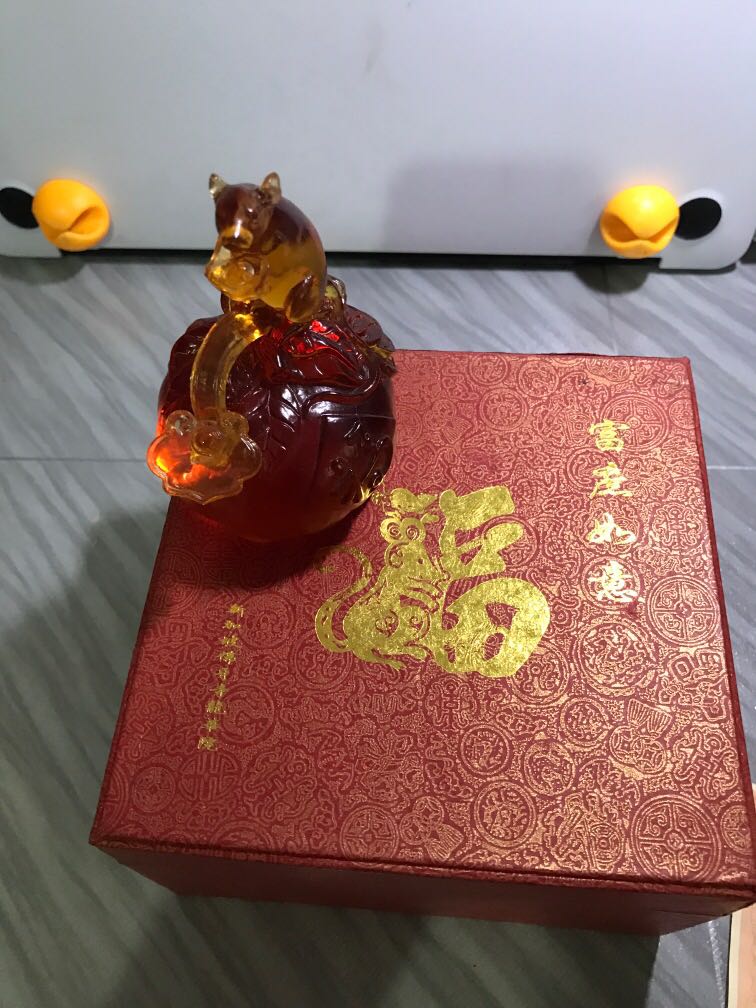 Crystal Fortune Rat, Women's Fashion, Jewelry & Organisers, Precious ...
