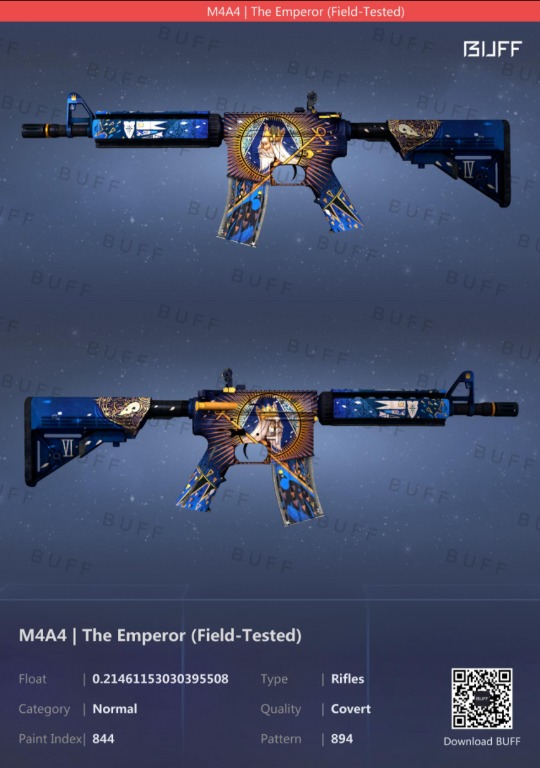 CSGO M4 Emperor FT 0.21, 電子遊戲, 遊戲機配件, 遊戲禮物卡及帳戶 - Carousell