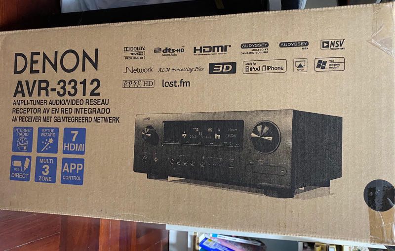 DENON 天龍AVR-3312, 電子產品, 其他 - Carousell