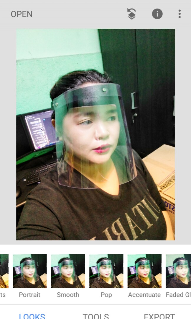 FaceShield Movable, Women's Fashion, Watches & Accessories, Hats ...