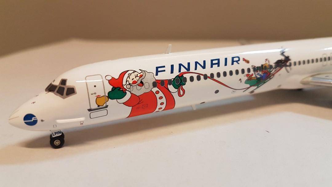 Finnair MD80 Christmas, Hobbies & Toys, Toys & Games on Carousell