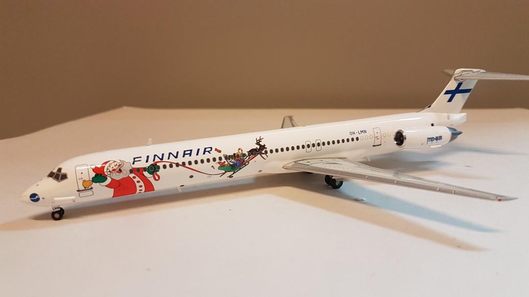 Finnair MD80 Christmas, Hobbies & Toys, Toys & Games on Carousell