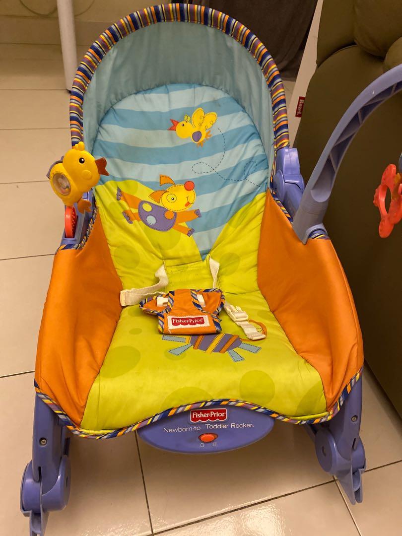 Fisher Price Rocker, Babies & Kids, Baby Nursery & Kids Furniture, Cots ...