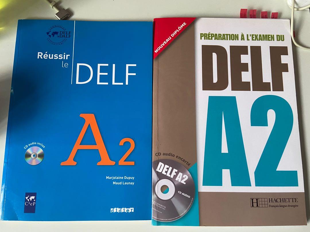French DELF A2 Textbook & Workbook, Hobbies & Toys, Books & Magazines ...